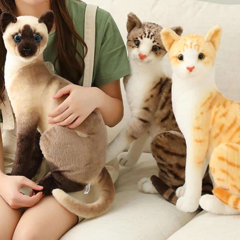 Gosedjur Katt Grå Tabby • Min Gosedjur